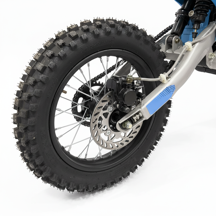 CarKiddo | Crosser 125cc PromaX 4-takt - Blauw