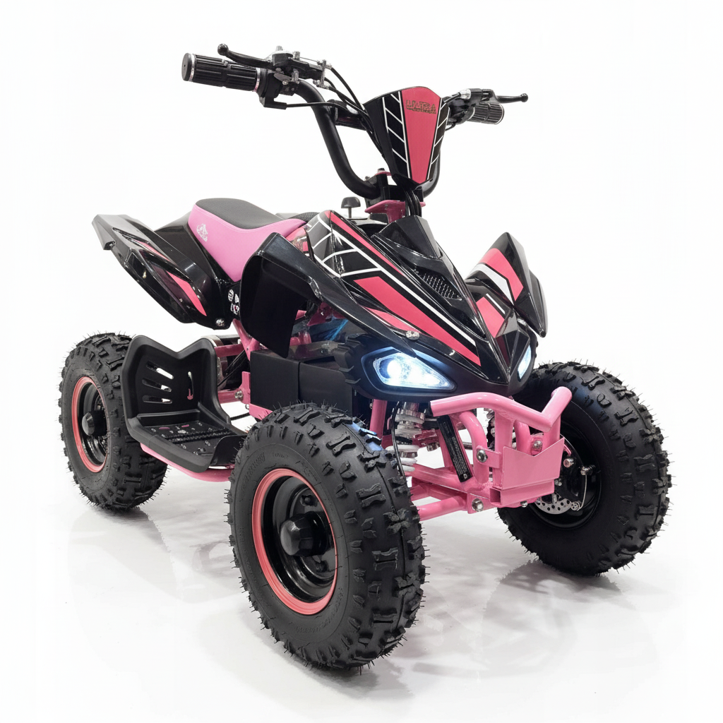 Roze Elektrische quad 1000W! De Leukste Quad Voor Kinderen